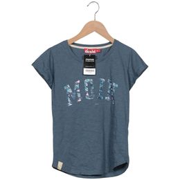 Derbe T-Shirt Damen Gr&ouml;&szlig;e XS Second Hand blau