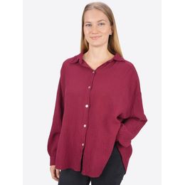 Seasons of April Bluse 'Sasha' Damen Gr&ouml;&szlig;e L/XL burgunder
