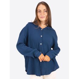 Seasons of April Blusen 'Sasha' Damen Gr&ouml;&szlig;e L/XL dunkelblau