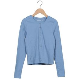 Abercrombie & Fitch Abercrombie & Fitch Langarmshirt Damen Gr&ouml;&szlig;e M Second Hand hellblau