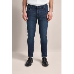 5-Pocket-Jeans Bugatti "Basic Essentials", Herren, Gr. 42, L&auml;nge 30, blau, 92% Baumwolle, 6% Polyester, 2% Elasthan, Jeans 5-Pocket-Jeans, Flexcity-Stretch
