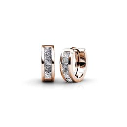 Rougemont Jewellery Earrings 'Funkelnde massive Creolen Ohrringe 1,8cm' female Gold size One Size