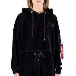 Alpha Industries Sweatshirt 'Frottee COS' female Black size M