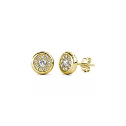 Rougemont Jewellery Earrings 'Funkelnde Ohrstecker' female Gold size One Size