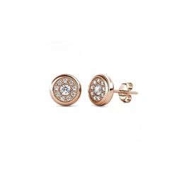 Rougemont Jewellery Earrings 'Funkelnde Ohrstecker' female Gold size One Size