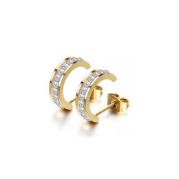 Rougemont Jewellery Earrings 'Funkelnde' female Gold size One Size