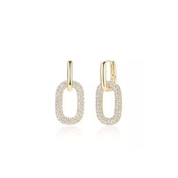 ROUGEMONT Jewellery Ohrringe 'Glamour Creolen Ohrringe Zweiteilig' Damen Gr&ouml;&szlig;e One Size gold