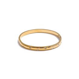 ROUGEMONT Jewellery Armband 'Moderner Armreif 17cm' Damen Gr&ouml;&szlig;e 18 cm gold