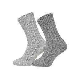 Homeofsocks Socks 'HOS208' female Silver size 47-50