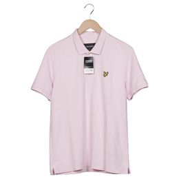 Lyle & Scott Lyle & Scott Poloshirt Herren Gr&ouml;&szlig;e M Second Hand pink