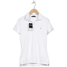 Tommy Hilfiger Poloshirt Damen Gr&ouml;&szlig;e S Second Hand wei&szlig;