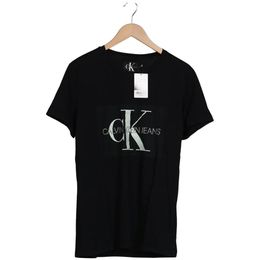 Calvin Klein Jeans T-Shirt Herren Gr&ouml;&szlig;e XL Second Hand schwarz
