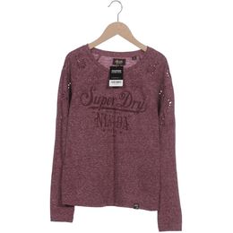 Superdry Langarmshirt Damen Größe M Second Hand bordeaux