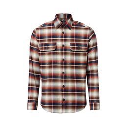 Nils Sundström Nils Sundström Button Up Shirt male Blue, Red size M