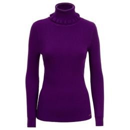 Influencer Pullover Damen Gr&ouml;&szlig;e L lila