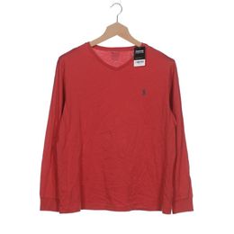 Polo Ralph Lauren Langarmshirt Herren Größe XL Second Hand rot