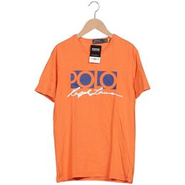 Polo Ralph Lauren T-Shirt Herren Größe S Second Hand orange