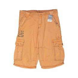 CAMP DAVID Shorts Herren Gr&ouml;&szlig;e 34 Second Hand orange