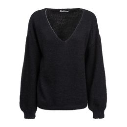 Influencer Pullover Damen Gr&ouml;&szlig;e M schwarz