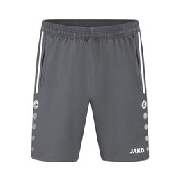 Jako Sportshorts Damen Gr&ouml;&szlig;e M dunkelgrau / wei&szlig;