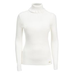 Influencer Pullover Damen Gr&ouml;&szlig;e S wei&szlig;