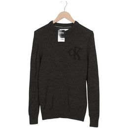 Calvin Klein Jeans Pullover Herren Gr&ouml;&szlig;e XS Second Hand gr&uuml;n