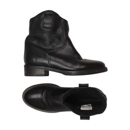 BOSS Black Stiefelette Damen Größe 37 Second Hand schwarz