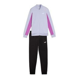 Puma Trainingsanzug Mädchen Größe S hellblau / orchidee / schwarz / weiß