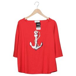 Rick Cardona by heine Langarmshirt Damen Größe XXL Second Hand rot