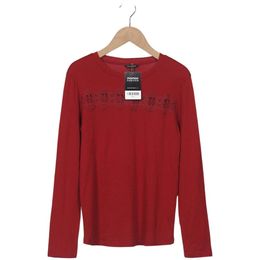 Massimo Dutti Langarmshirt Damen Größe XS Second Hand rot