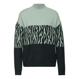 Street One Pullover Damen Gr&ouml;&szlig;e L mint / schwarz