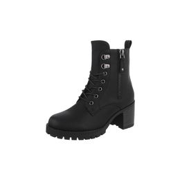 Ital-Design Lace-Up Ankle Boots female Black size 40