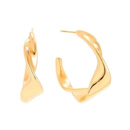 Cala Rose Earrings 'SAPHIRA' female Gold size 11 cm x 8 cm x 2cm