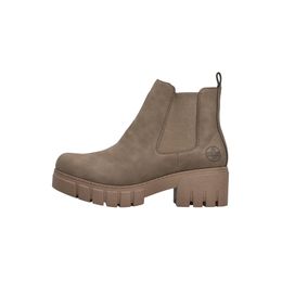 Rieker Chelsea Boots Damen Gr&ouml;&szlig;e 40 dunkelbeige Winterschuhe