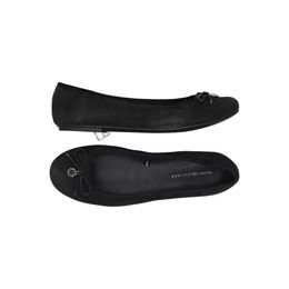 Tommy Hilfiger Ballerina Damen Gr&ouml;&szlig;e 38 Second Hand schwarz