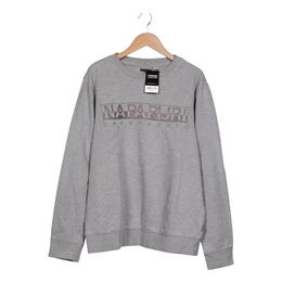Napapijri Sweater Herren Gr&ouml;&szlig;e XXL Second Hand grau