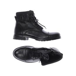 Jack & Jones JACK & JONES Stiefel Herren Größe 43 Second Hand schwarz