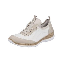 Rieker Sneaker low Damen Größe 42 dunkelbeige / weiß