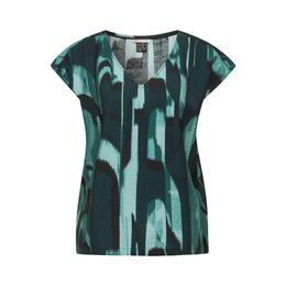 Street One Bluse Damen Größe L mint / tanne / schwarz