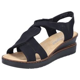 Rieker Sandals female Black size 42