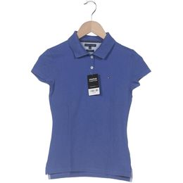 Tommy Hilfiger Poloshirt Damen Größe XS Second Hand blau