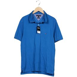 Tommy Hilfiger Poloshirt Herren Größe XL Second Hand blau
