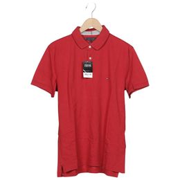 Tommy Hilfiger Poloshirt Herren Größe L Second Hand rot