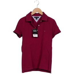 Tommy Hilfiger Poloshirt Damen Größe S Second Hand bordeaux