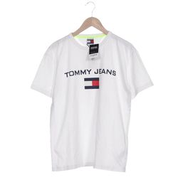 Tommy Jeans T-Shirt Herren Gr&ouml;&szlig;e S Second Hand wei&szlig;