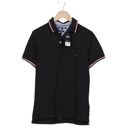 Tommy Hilfiger Poloshirt Herren Größe L Second Hand schwarz