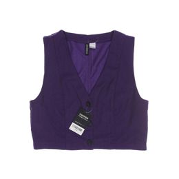 H&M H&M Weste Damen Gr&ouml;&szlig;e M Second Hand lila