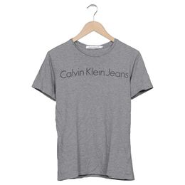 Calvin Klein Jeans T-Shirt Herren Gr&ouml;&szlig;e S Second Hand grau