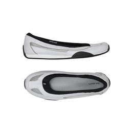 LANDS' END Lands&lsquo; End Ballerina Damen Gr&ouml;&szlig;e 39.5 Second Hand wei&szlig;