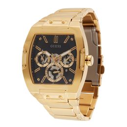 Guess Uhr 'Phoenix' Herren Gr&ouml;&szlig;e One Size gold / schwarz